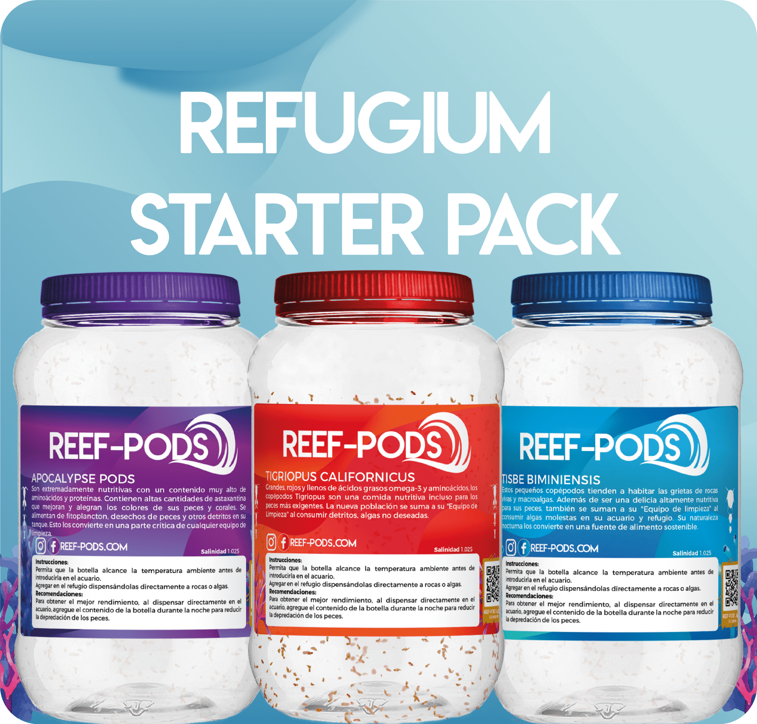 REEF PODS | Copépodos | Macroalgas | Microfauna Marina REEF PODS ...